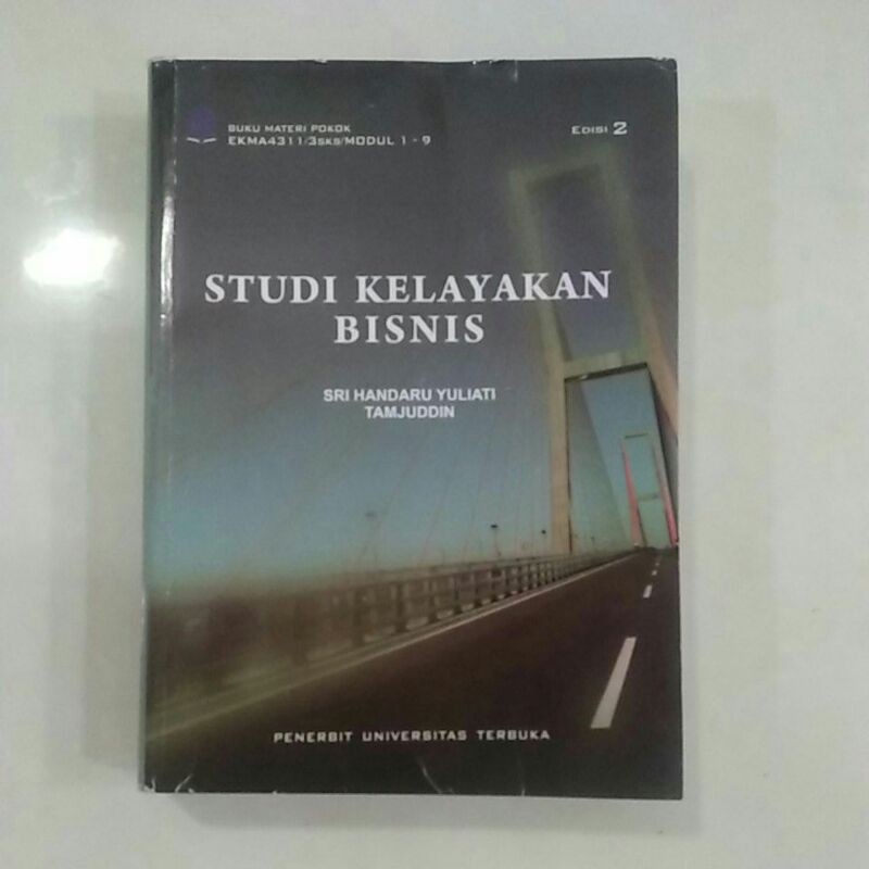 Jual Buku/Modul UT Studi Kelayakan Bisnis Edisi 2 | Shopee Indonesia
