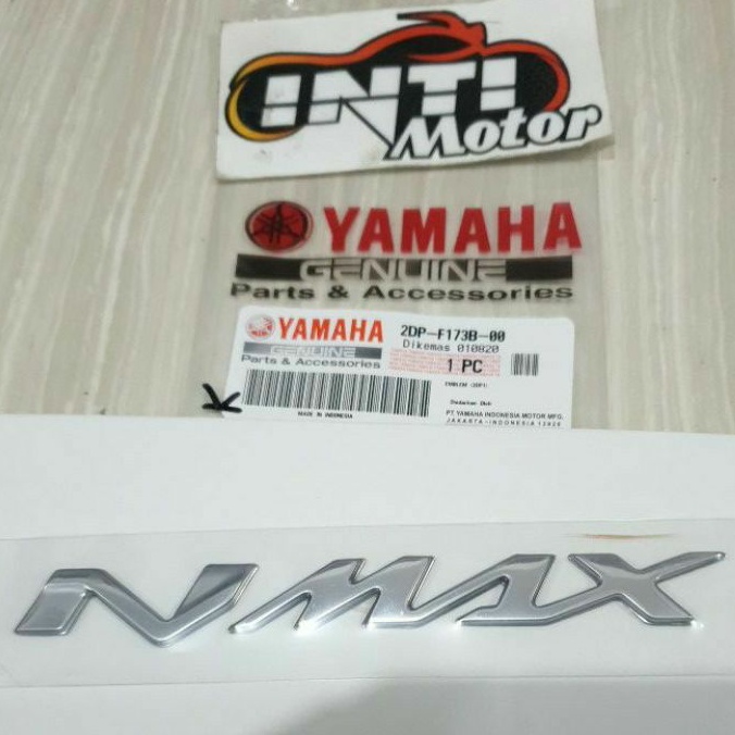 Jual LOGO YAMAHA NMAX CHROME Emblem N MAX GOLD ORIGINAL ASLI 100% LOGO ...