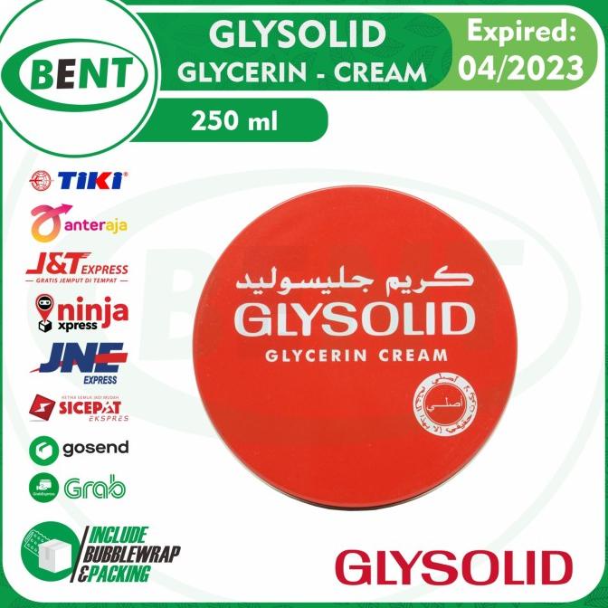Jual Glysolid Glycerin Cream 250 ml Indonesia|Shopee Indonesia