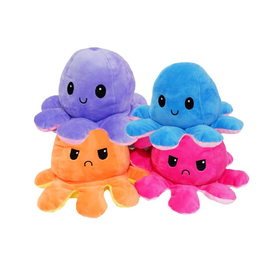 Jual Boneka octopus bolak balik gurita murah dan viral populer tik tok ...