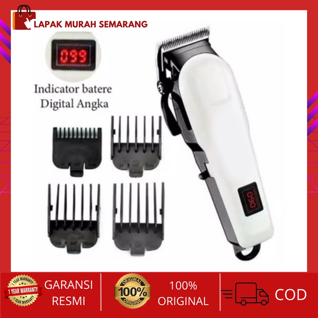 Jual Alat Cukur Rambut Elektrik / Hair Clipper Tanpa Kabel dan ...