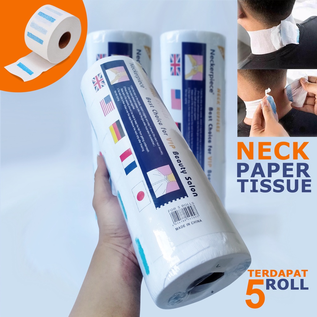 Jual Neck Paper Tissue Leher Tisue Barber Tisue Leher Tissue Barbershop ...