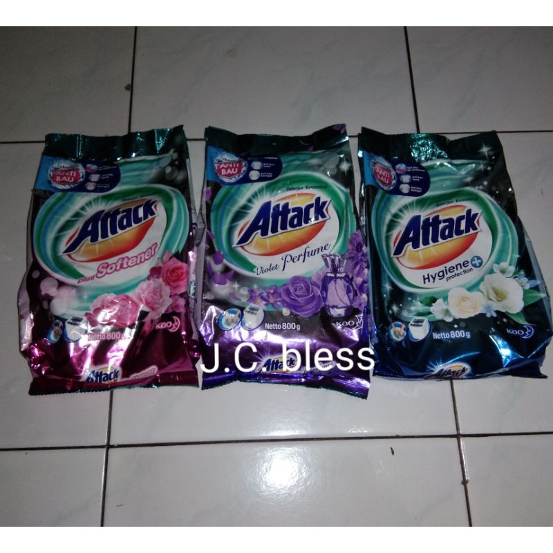 Jual Attack Deterjen Bubuk Konsentrat 800gr | Shopee Indonesia