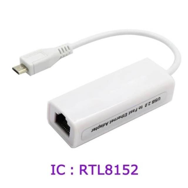 Micro USB to RJ45 Network Ethernet Lan Adapter | Shopee Indonesia
