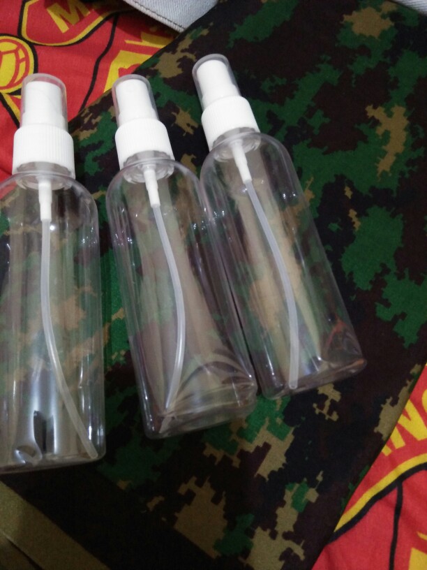 Botol Spray 5ml 10ml 20ml 30ml 60ml 75ml 100ml 250ml 300ml | Wadah ...