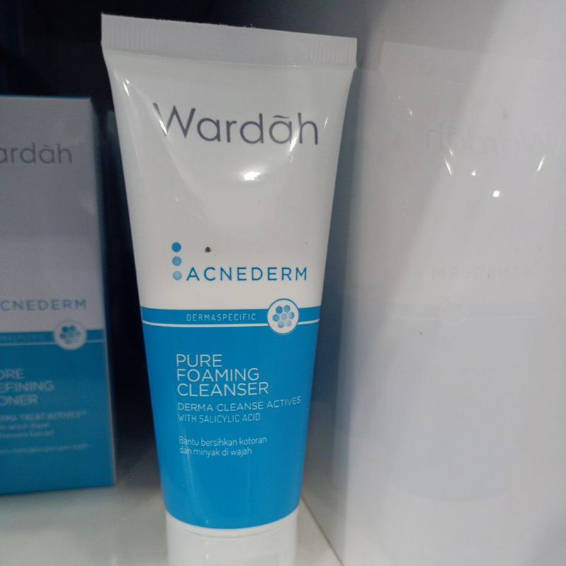 Jual WARDAH ACNEDERM PURE FOAMING CLEANSER | Shopee Indonesia