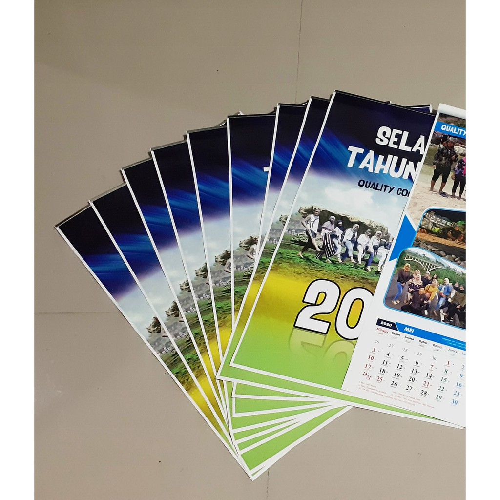 Jual Kalender Dinding 6 Lembar Plus Sampul Indonesia|Shopee Indonesia