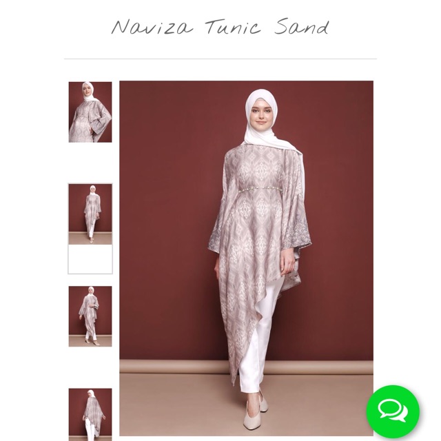 Jual Aleza label naviza tunic sand raya collection | Shopee Indonesia