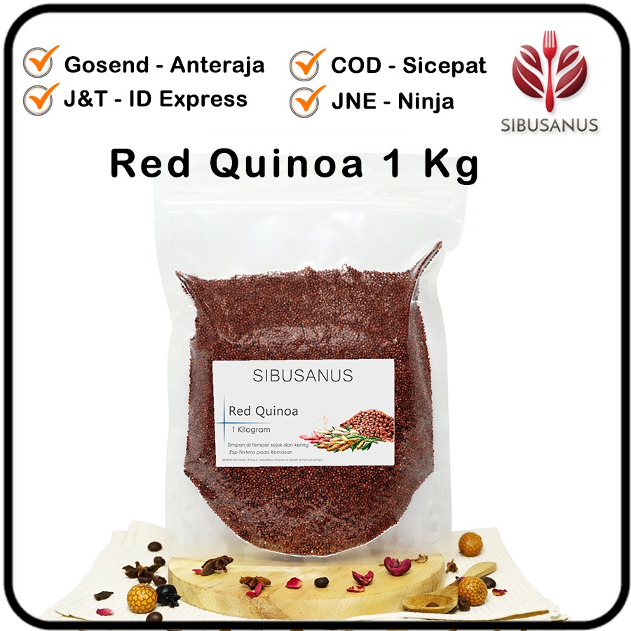 Jual Quinoa Merah 1kg Red Quinoa 1 Kg Indonesia|Shopee Indonesia