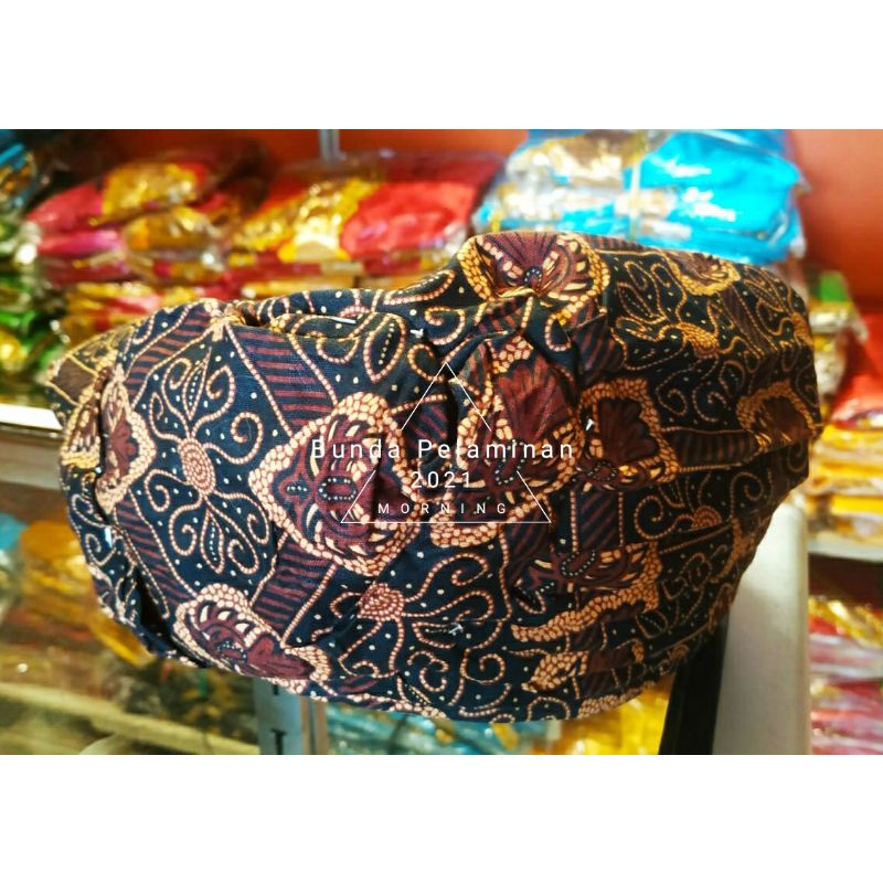 Jual Topi Minang Saluak Datuak Batik Biasa | Shopee Indonesia
