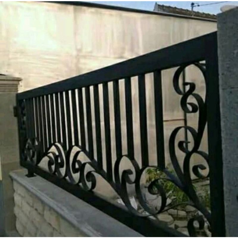 Jual PAGAR BESI MINIMALIS BISA PESAN WARNA DAN UKURAN KIRIM KE ...