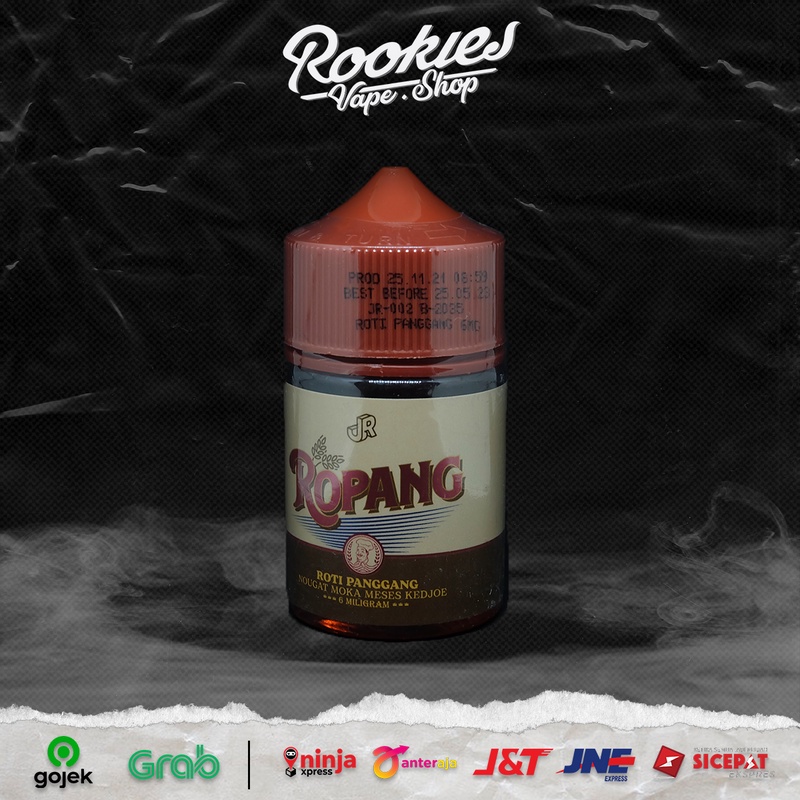 Jual Ropang Roti Panggang Nougat Moka Meses Keju 60ML by Jusrakjat ...