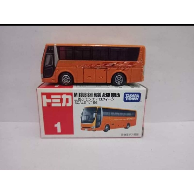 Jual Tomica rguler No 1 Mitsubishi Fuso Aero Queen bus diecast miniatur mobil bis murah | Shopee ...