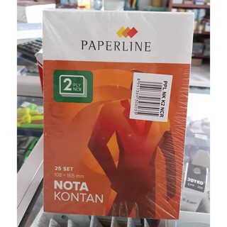 Jual Nota Kontan Paperline Kecil Rangkap 2 / PPL NK K2 / pax | Shopee Indonesia