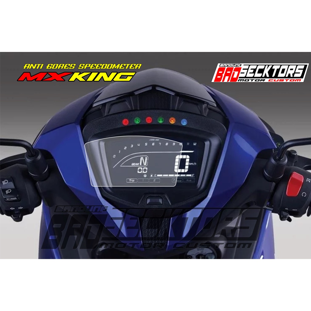 Jual Anti Gores Bening Speedometer MX KING V2/MX KiNG new | Shopee ...