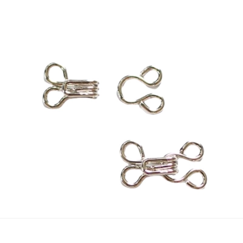 Jual Hak Kait / Hak Bra / Hak BH | Kancing Hak Kait Pengait Bra | Hook ...