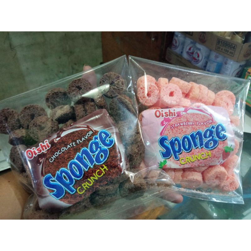 Jual Cemilan oishi sponge crunch -+ 90 gr | Shopee Indonesia