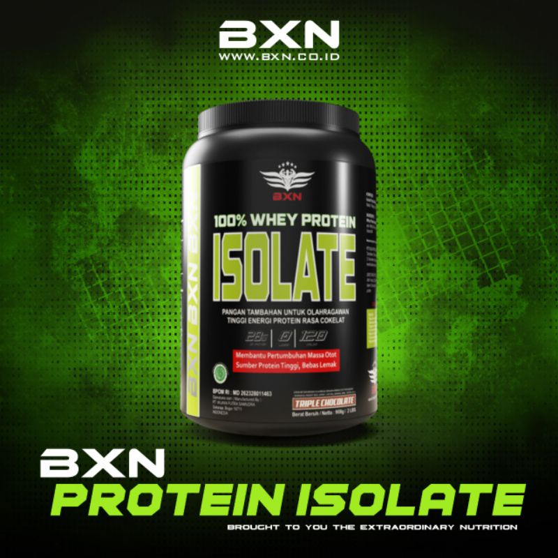 Jual Whey protein isolate 2lbs BPOM bxn isolate | Shopee Indonesia