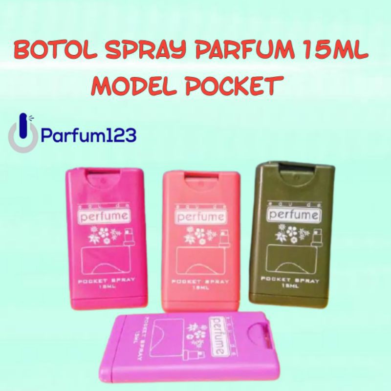 Jual Dijual Botol parfum poket praktis POCKET SPRAY 15ml mirip botol ...