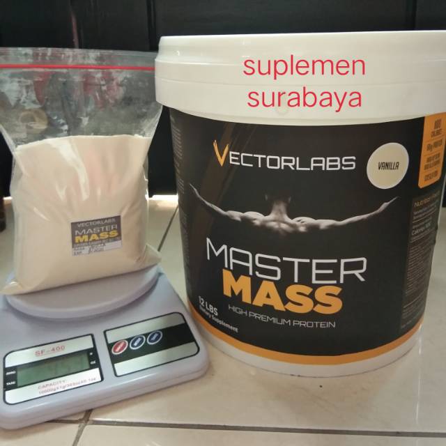 Vectorlabs Master Mass Gainer Eceran 2Lbs Harga Grosir | Shopee Indonesia