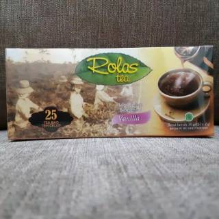 Jual Rolas Tea Teh Celup Berperisa Vanilla | Shopee Indonesia