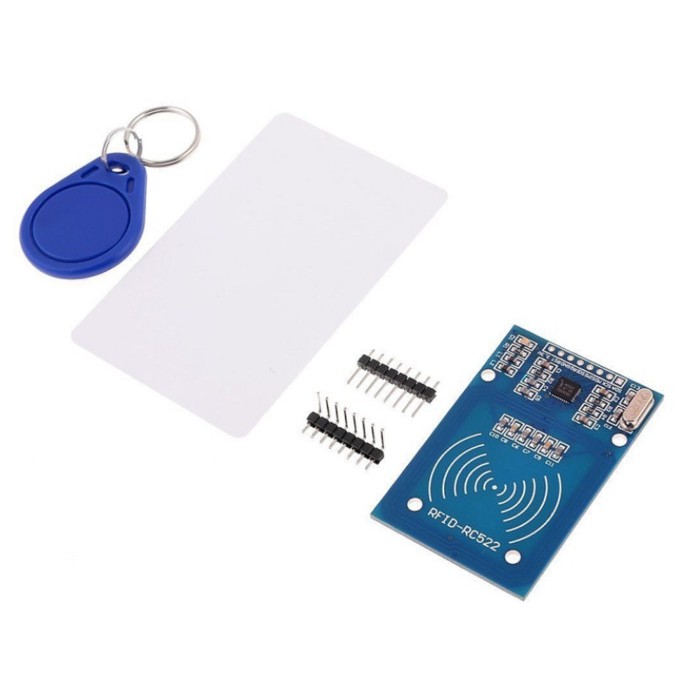 Jual RC522 RC 522 RFID reader writer wireless module blue color for ...