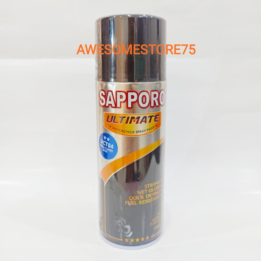 Jual SAPPORO ULTIMATE ** UCT04 ULTRA CANDY TONE BLUE Biru Cat Semprot Pilox Pylox CANDY TONE ...