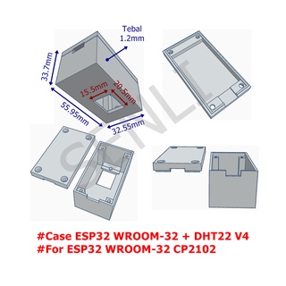 Jual Case ESP32 WROOM 32 + DHT22 V4 | Shopee Indonesia