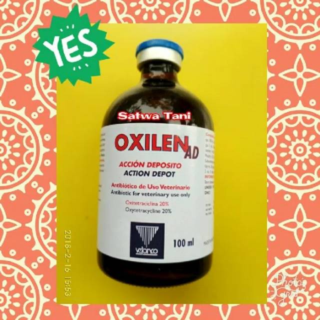 Jual OXILEN AD (antibiotik long acting sejenis Terramycin LA) | Shopee ...