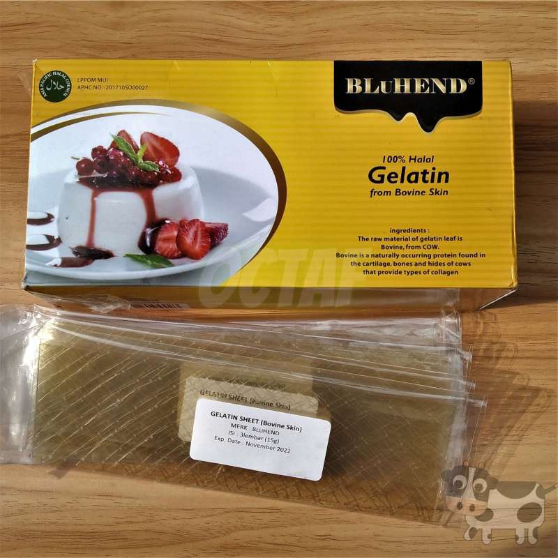 Jual Gelatin Lembar / Sheet / leaf protein tulang dan kulit sapi ...