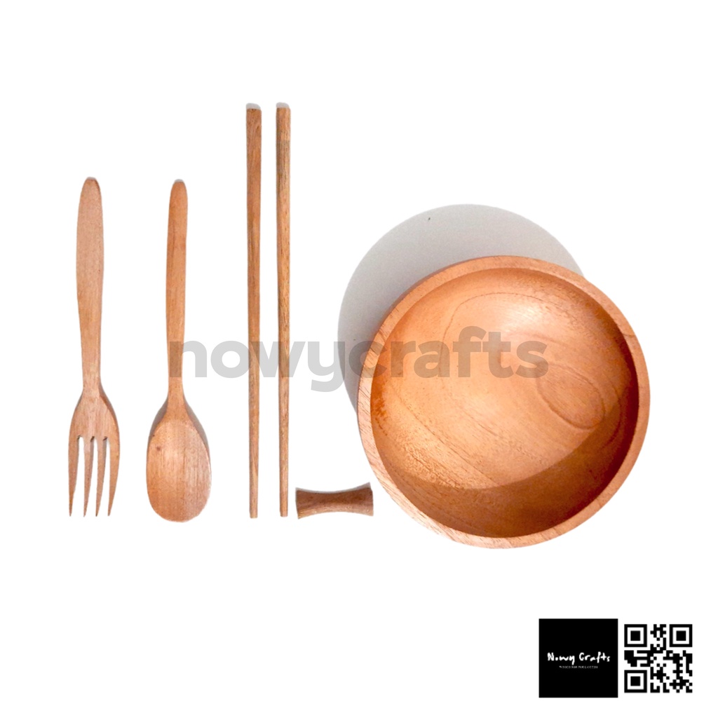 Jual WOODEN BOWL / MANGKUK KAYU AESTHETIC / MANGKOK ESTETIK / MAHONI ...