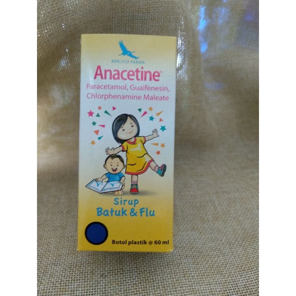Jual anacetin syrup 60 ml | Shopee Indonesia