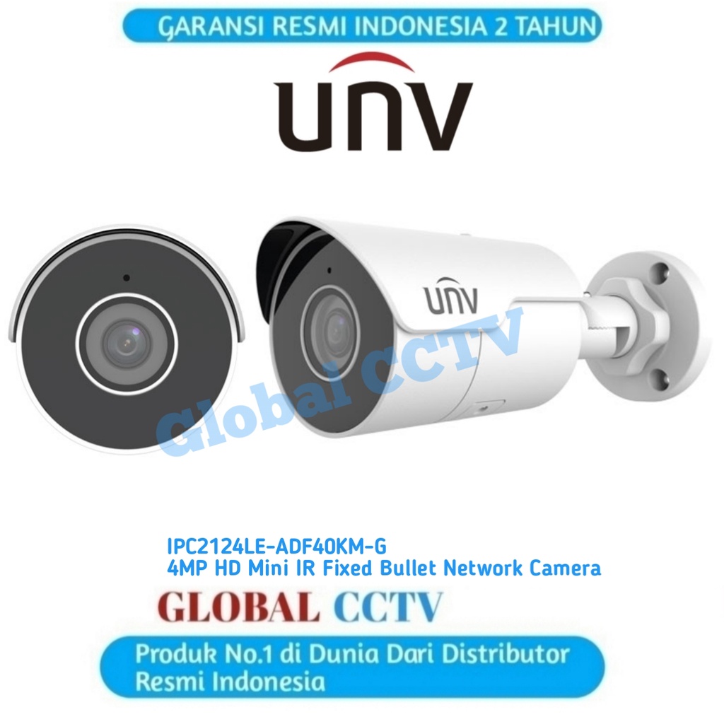 Jual Uniview IPC2124LE-ADF40KM-G IP Camera 4MP PoE IP CAMERA UNV | Shopee Indonesia