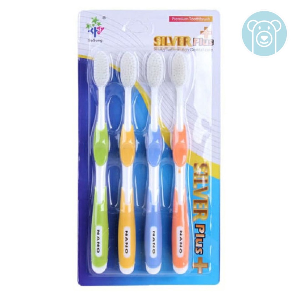 Jual Sikat Gigi Dewasa 4 in 1 Dengan Bulu Sikat Halus Toothbrush ...