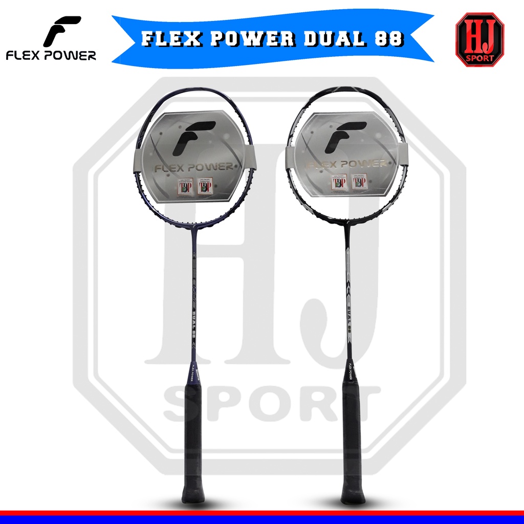 Jual Raket Badminton Original Flex Power Dual 88 28lbs | Shopee Indonesia