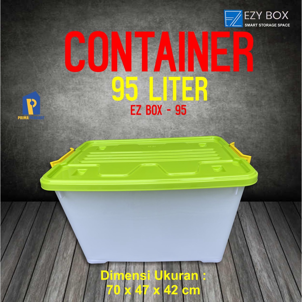 Jual Storage Box Multifungsi Box Container 95 L ( Gojek/Grab Only ...