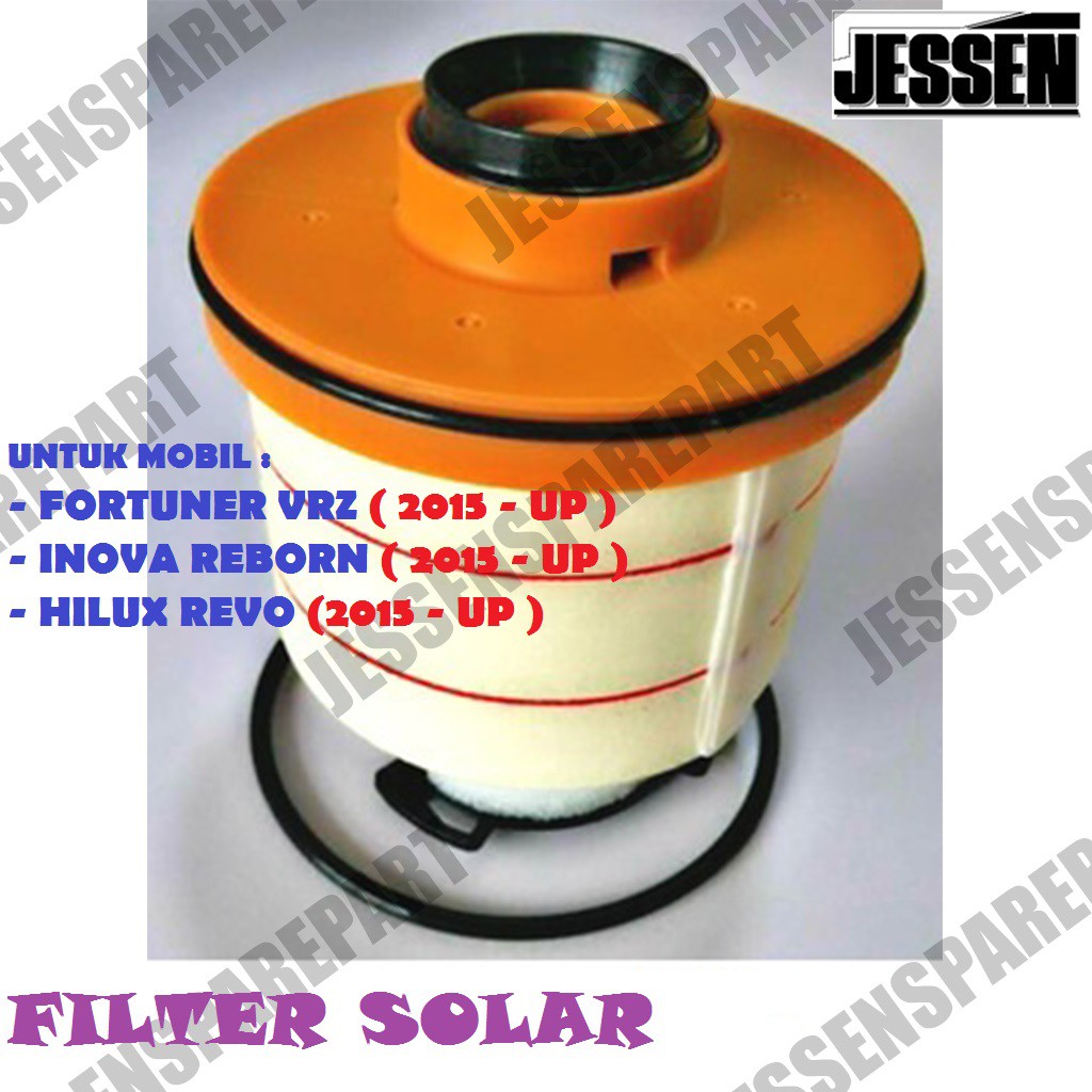 FILTER SOLAR INNOVA REBORN , FORTUNER VRZ , HILUX NEW , FUEL FILTER ...