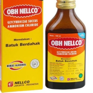Jual OBH Nelco Berdahak Rasa Menthol 100ml, Obat Batuk Berdahak, OBH ...