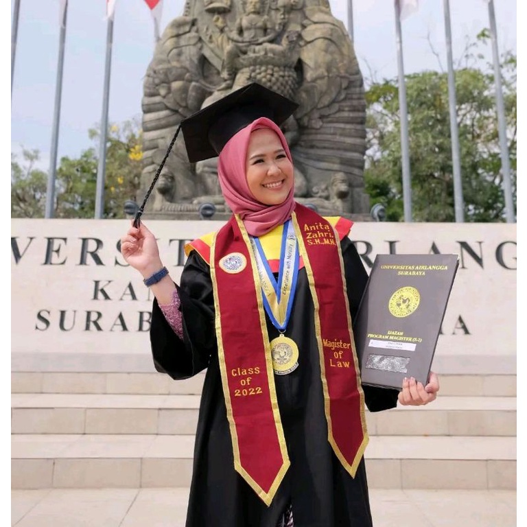 Jual Selempang Wisuda 2 dua sisi Selempang Stanford Sehari Jadi ...