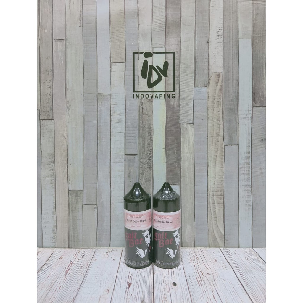 Jual E LIQUID VAPOR VAPE - SALT BAE VANILLA CREAM CARAMEL 25MG / 30ML ...