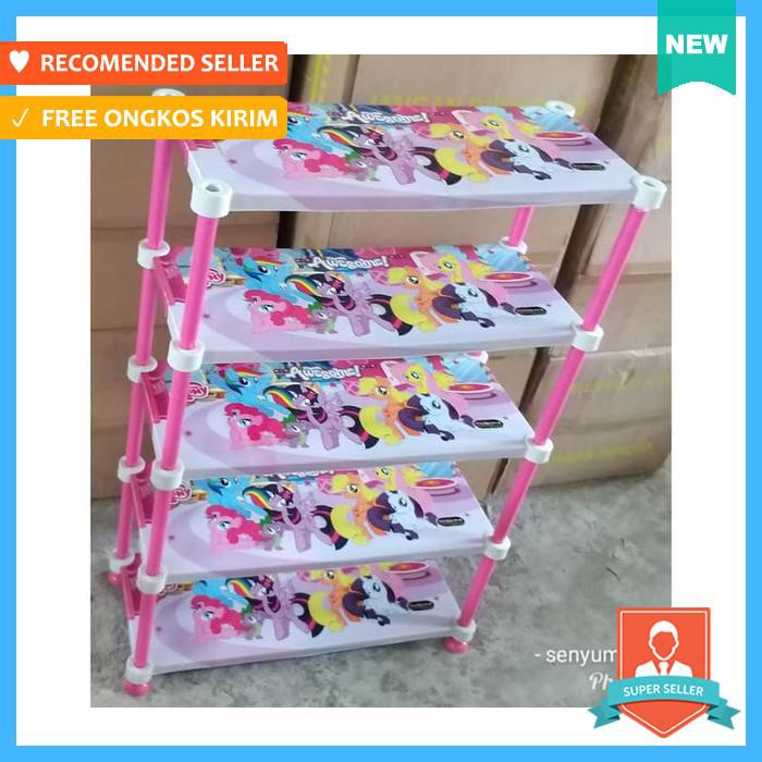 Jual RAK SEPATU PLASTIK 5 SSN - TEMPAT PENYIMPANAN - TEMPAT SEPATU ...