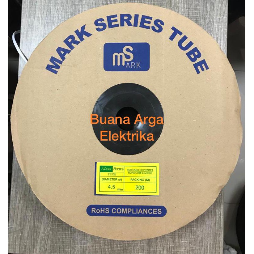 Jual Marker tube / Marking Tube MARK SERIES 4.5 - Kabel Ukuran 4mm ...