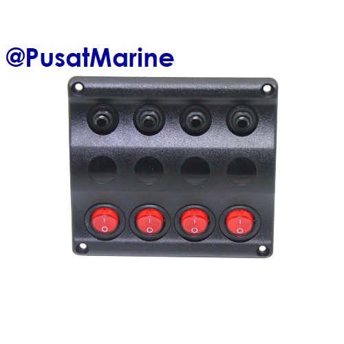 Jual Panel Saklar / Sakelar desain gelombang - Switch panel 12 Volt DC ...