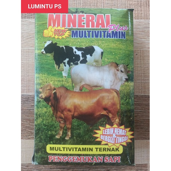 Jual MINERAL PLUS MULTIVITAMIN PENGGEMUK SAPI 1KG | Shopee Indonesia