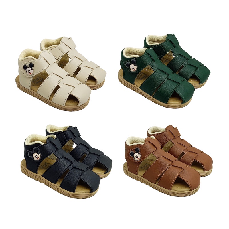 Jual Sepatu Sandal Anak Boys Disney Mickey Balmoral Kids MC-SBI39 ...