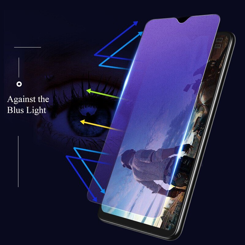 Jual Tempered Glass Anti Blue Radiasi Samsung SAM A22 4G (2021) / SAM A32 (2021) / SAM A52 (2021 ...