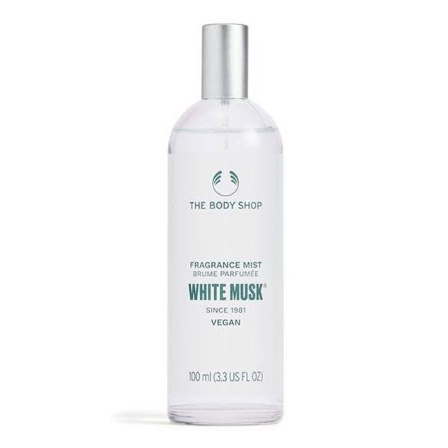 Jual The Body Shop Fragrance Mist White Musk Vegan 100 ml | Shopee Indonesia