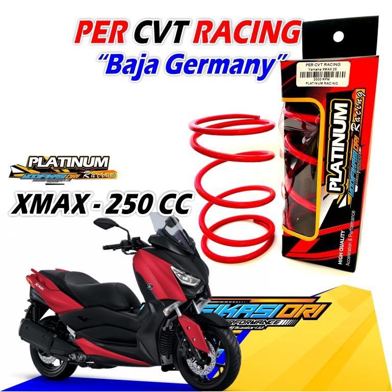 Jual PER CVT XMAX 250 CC PER KOPLING X MAX YAMAHA RACING 2000 RPM ...