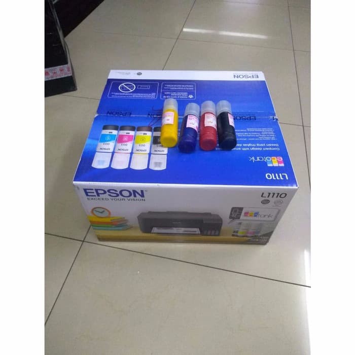 Jual paket printer Epson Tipe L1110 + Tinta Artpaper | Shopee Indonesia