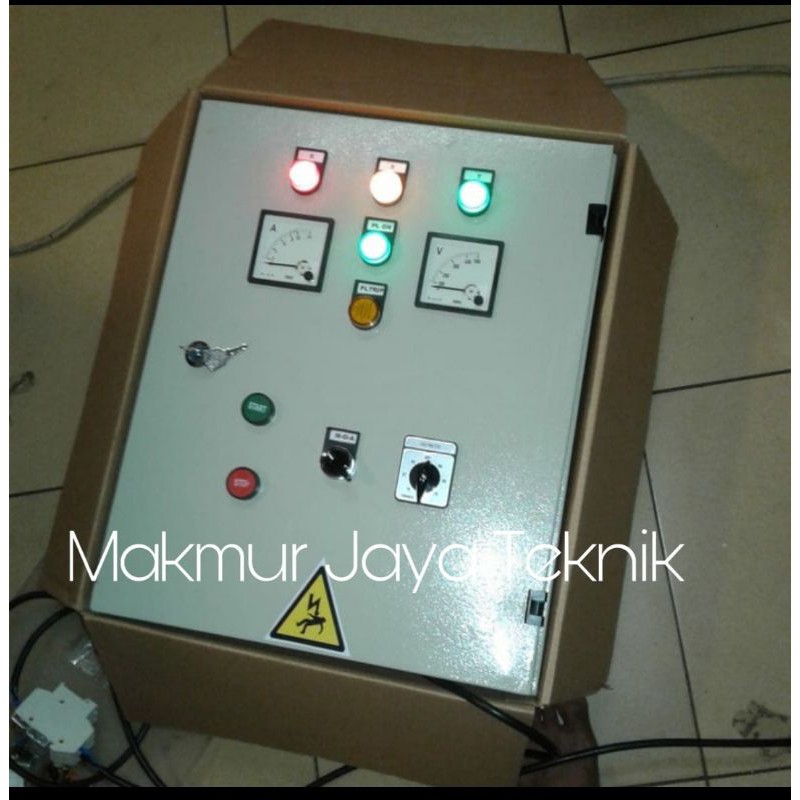 Jual Box Panel 3Hp 3Phase Submersible Pump/Otomatis Pompa Air Indonesia ...